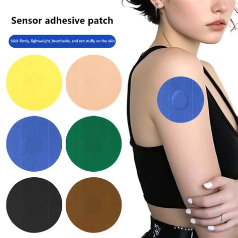 10pcs Waterproof Adhesive Patches Sensor Patch Glucose Meter Sensor