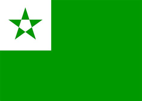 Esperanto Flag Poster Picture Metal Print Paint By Anamaria Tudor