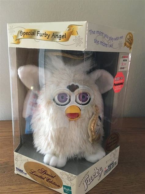Rare Furby Special Limited Edition Angel Furby Only 10000 Made Mint