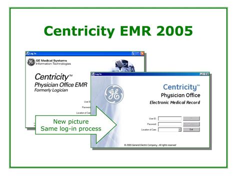 Ppt Centricity Emr 2005 Powerpoint Presentation Free Download Id