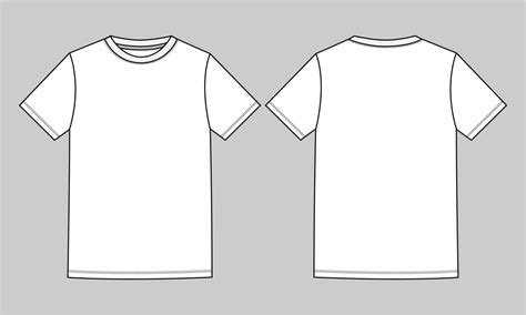 T Shirt Sketch Shirt Drawing Clothing Templates Fashion Templates