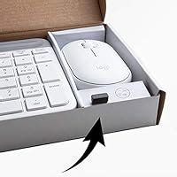 Amazon Com Logitech Mk Slim Wireless Keyboard And Mouse Combo Low Profile Compact Layout