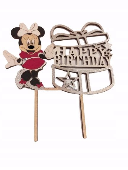 Topper Mini Maus Na Tort Roczek Urodziny 10848761917 Oficjalne Archiwum Allegro