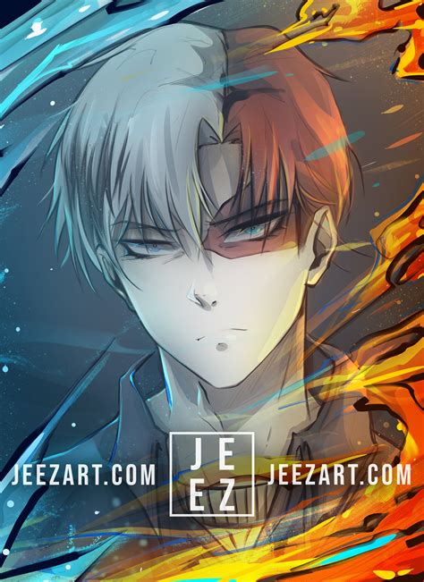 Todoroki X Levi Print Jeezart