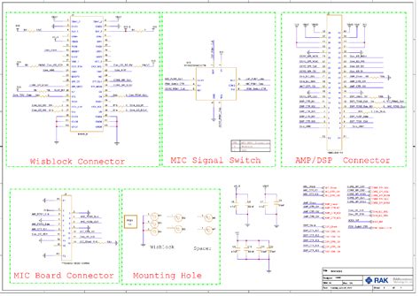 Rak18003 Wisblock Audio Interposer Module Datasheet