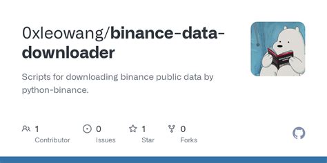 Github 0xleowang Binance Data Downloader Scripts For Downloading Binance Public Data By