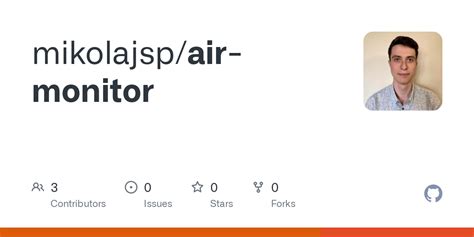 GitHub Mikolajsp Air Monitor