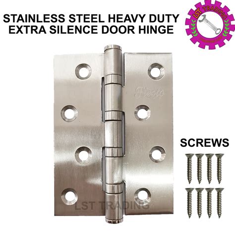 Ready Stocks 4 Stainless Steel Hinges Ss Hinge Door Ensel
