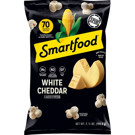 Smartfood White Cheddar Flavored Popcorn Smartlabel™