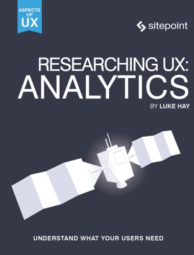 Researching Ux Analytics Sitepoint Premium
