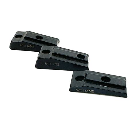3 Different Williams W Gos Rear Sight Bases Canada Brass