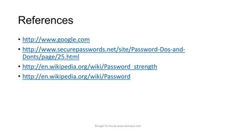 Improving Password Based Security Ppt