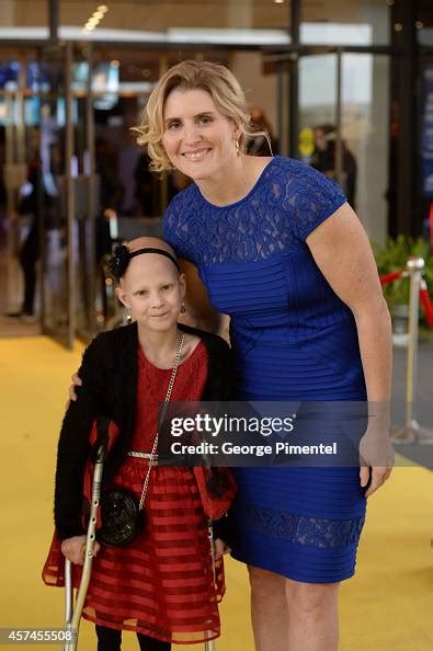 Hayley Wickenheiser And Grace Bowen Attend The 2014 Canadas Walk Of
