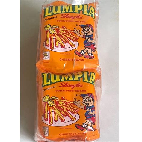 Ok Lumpia Shanghai Cheese Flavor Puffs 15g X 10s Pinoy Og Chichirya
