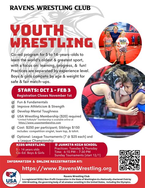 Ravens Wrestling Club Kirkland Wa