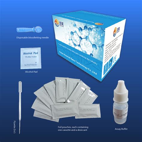 Ivd Test Kit Antibody Iggigm Testing Kits Iso 13485 Typhoid Test Kit