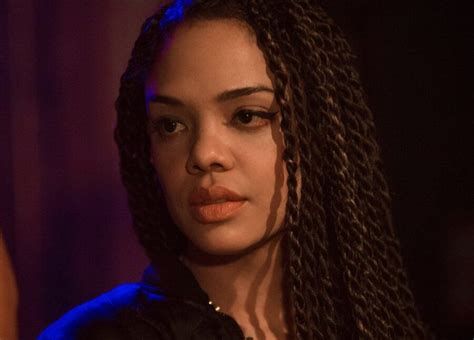 See Marvels Tessa Thompson Wearing Something Without A Top Giant
