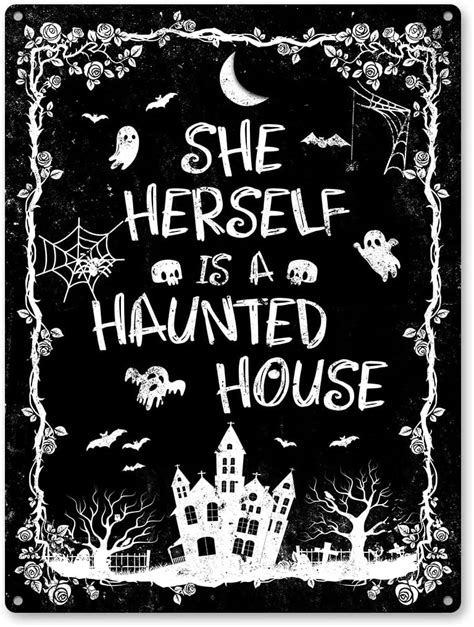 She Herself Is A Haunted House Witches Halloween Room