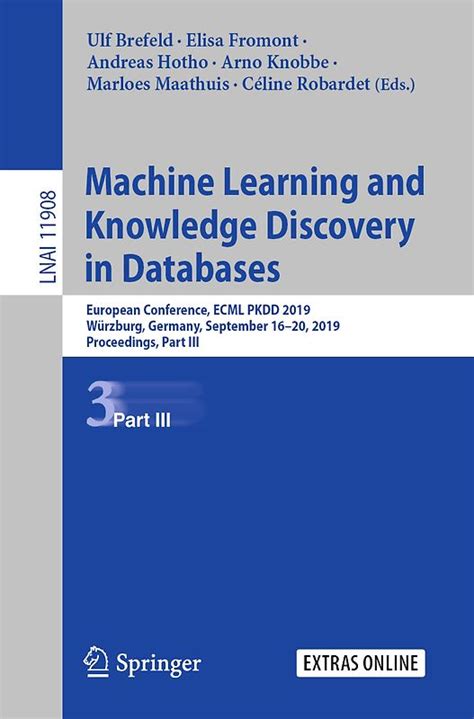Machine Learning And Knowledge Discovery In Databases Gebraucht Kaufen