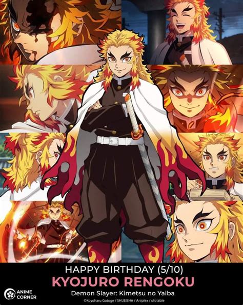 Happy Birthday To The Incredible Flame Hashira Kyojuro Rengoku 🔥 R