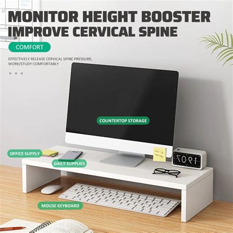 Monitor Stand Computer Screen Increased Shelf Computer Rack Desktop