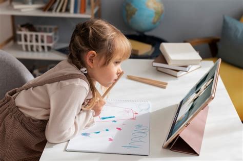 Premium Photo Virtual Classroom And Study Space