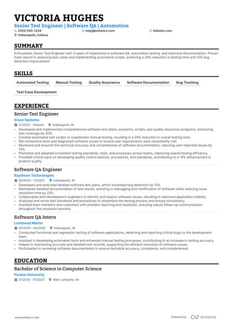 16 Successful Manual Tester Resume Examples And Writing Tips For 2024
