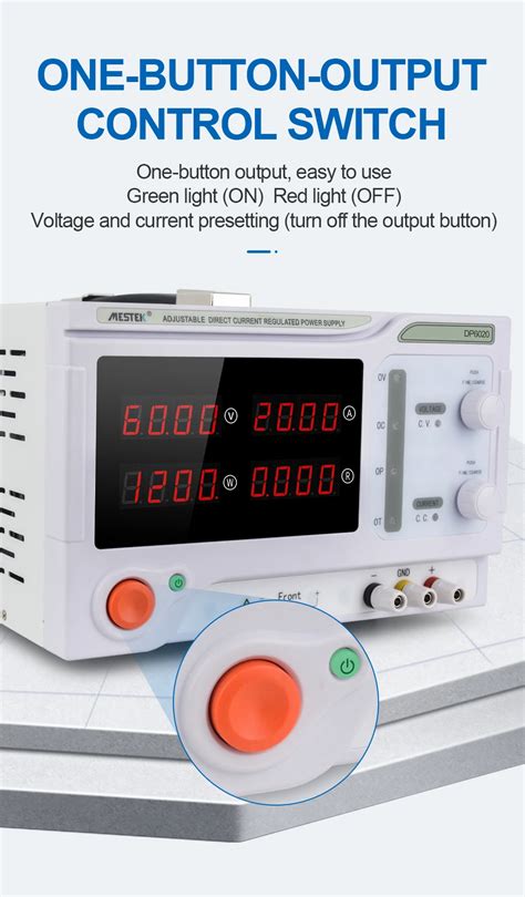 1200w 60v 20a Laboratory Dc Power Supply With Intelligent Protection
