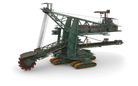 Bucket Wheel Excavator Dimensions At Lincoln Fenner Blog