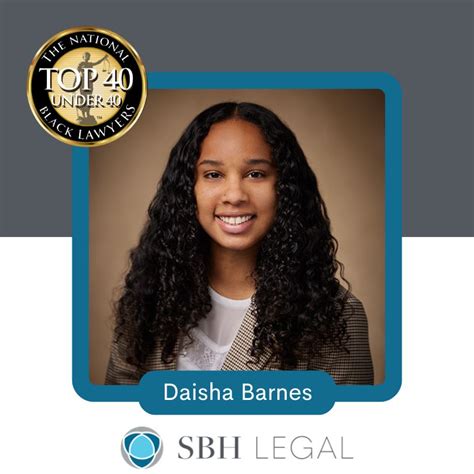 Join Us In Congratulating Daisha Barnes Esq On Her Acceptance Into The National Black Lawyers