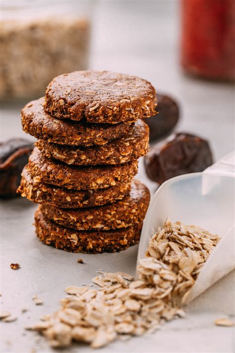 Vegan Oatmeal Date Cookies Gluten Free Recipe Veeg