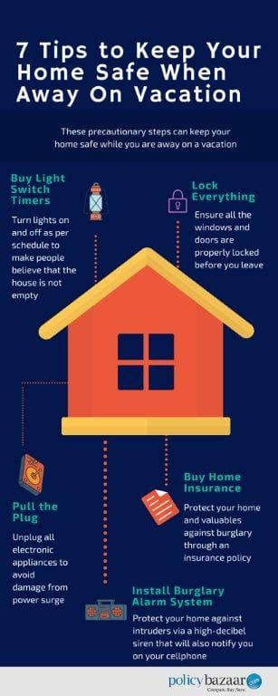 7 Tips To Keep Your Home Safe When Away On Vacation