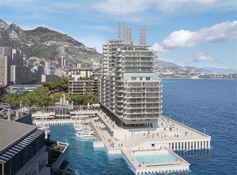 Gallery Of Renzo Piano Designs Floating Seaside Residences For Monacos New Eco District 1