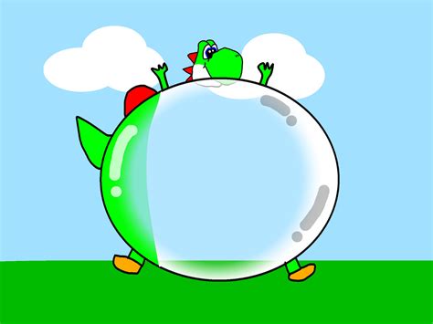 Yoshi Inflation By Leonardnoodlecat On Deviantart