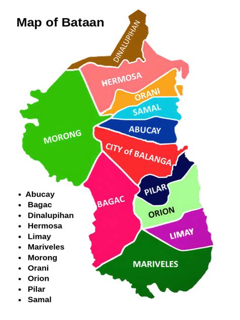 Map Of Bataan Pdf