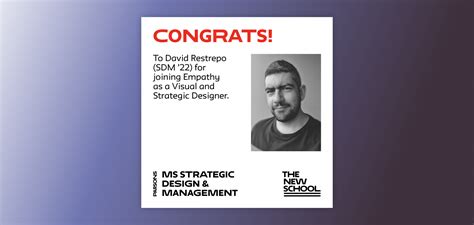 Ms Sdm David Restrepo Joining Empathy As A Visual And Strategic