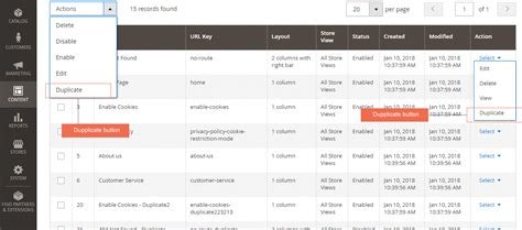 User Guide Magento 2 Duplicate Cms Pageblock Extension