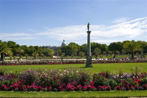Park Jardin Du Luxembourg Paris France Editorial Photography Image