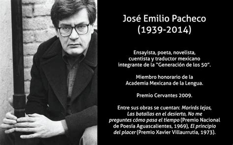 José Emilio Pacheco 1939 2014