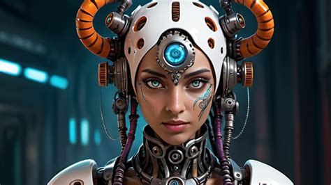 Biomech Girl Head Shot By Artfan69 On Deviantart
