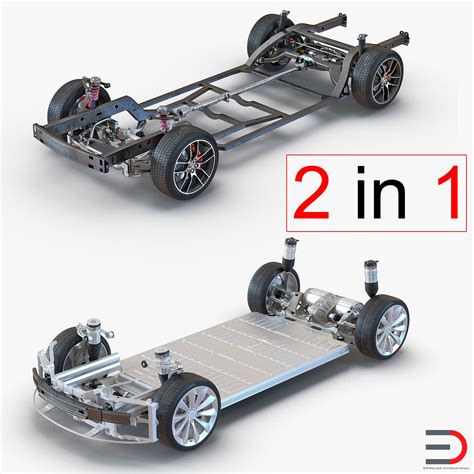 Chassis Collection 3d Model 249 3ds C4d Ma Obj Max Free3d