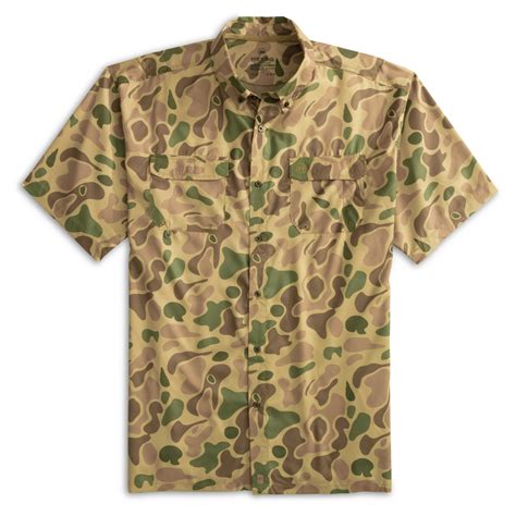 Outfitter Short Sleeve Shirt Heybo Traditions Camo Heybo Outdoors