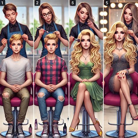 Boy To Girl Transformation By Slate1304 On Deviantart