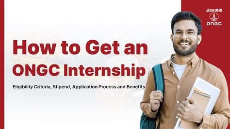 How To Get An Internship In Ongc Eligibility Criteria Stipend Application Process And