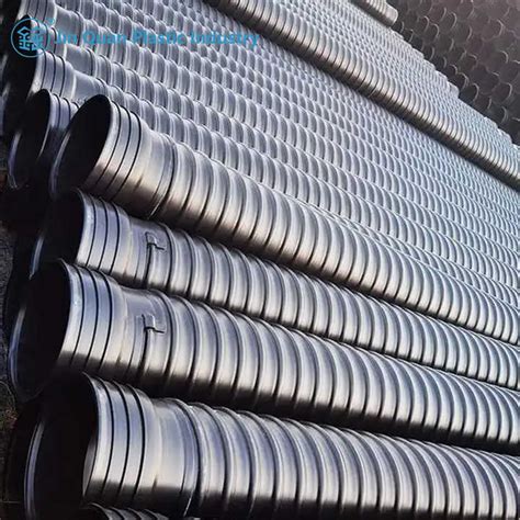 Dn110 Dn120 Sn8 Hdpe Double Wall Corrugated Pipe Low High Voltage