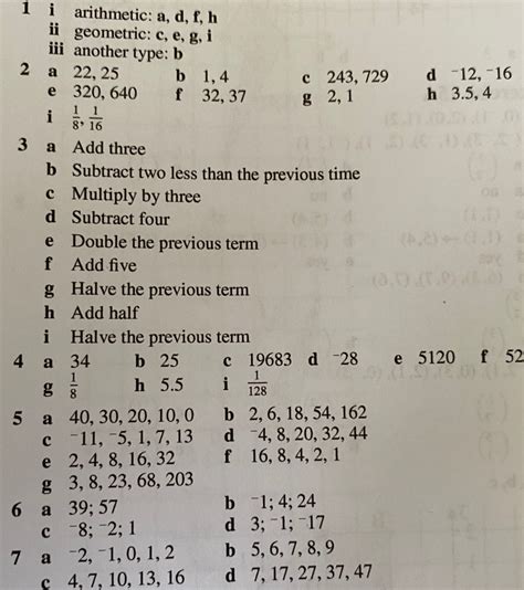 Ks3 Y9 Algebra Sequences Maths With David