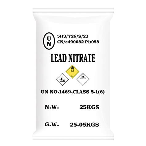 Lead Nitrate Hubei Tao Yuan Chemical Co Ltd