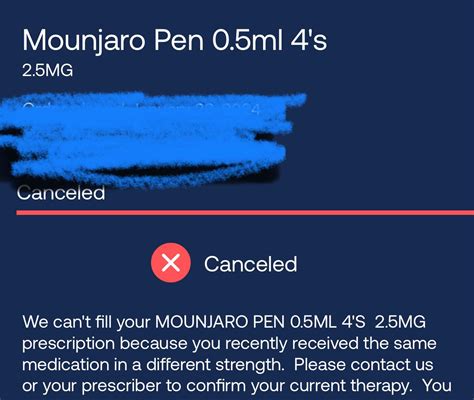 Express Scripts Cancelled My Order Rmounjaro