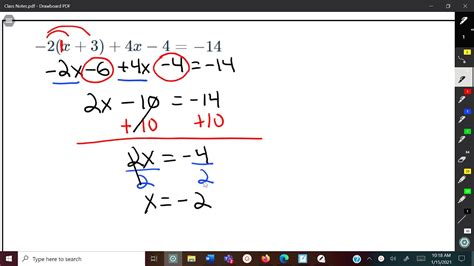 Linear Equations With Distribution Lev 2 Youtube