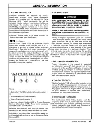 Caterpillar 336d Parts Catalog Manual Download Pdf